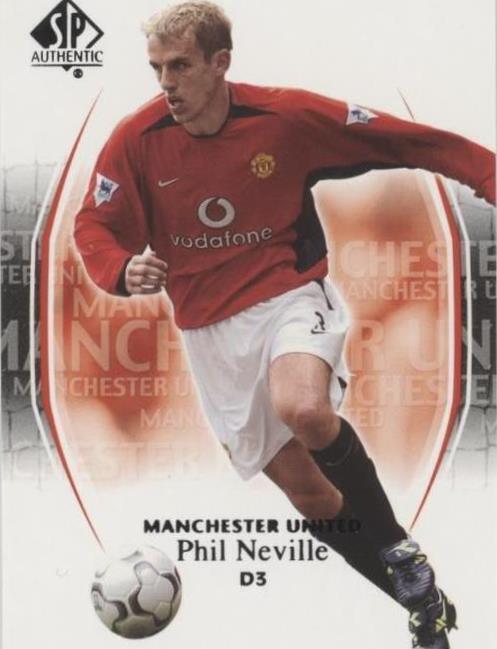 2004 SP Authentic Manchester United - Phil Neville #63 for sale online ...