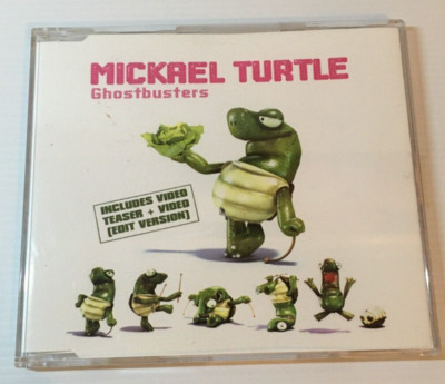 Mickael Turtle - Ghostbusters - CD (2005, 5 versions/teaser/video) RARE ...