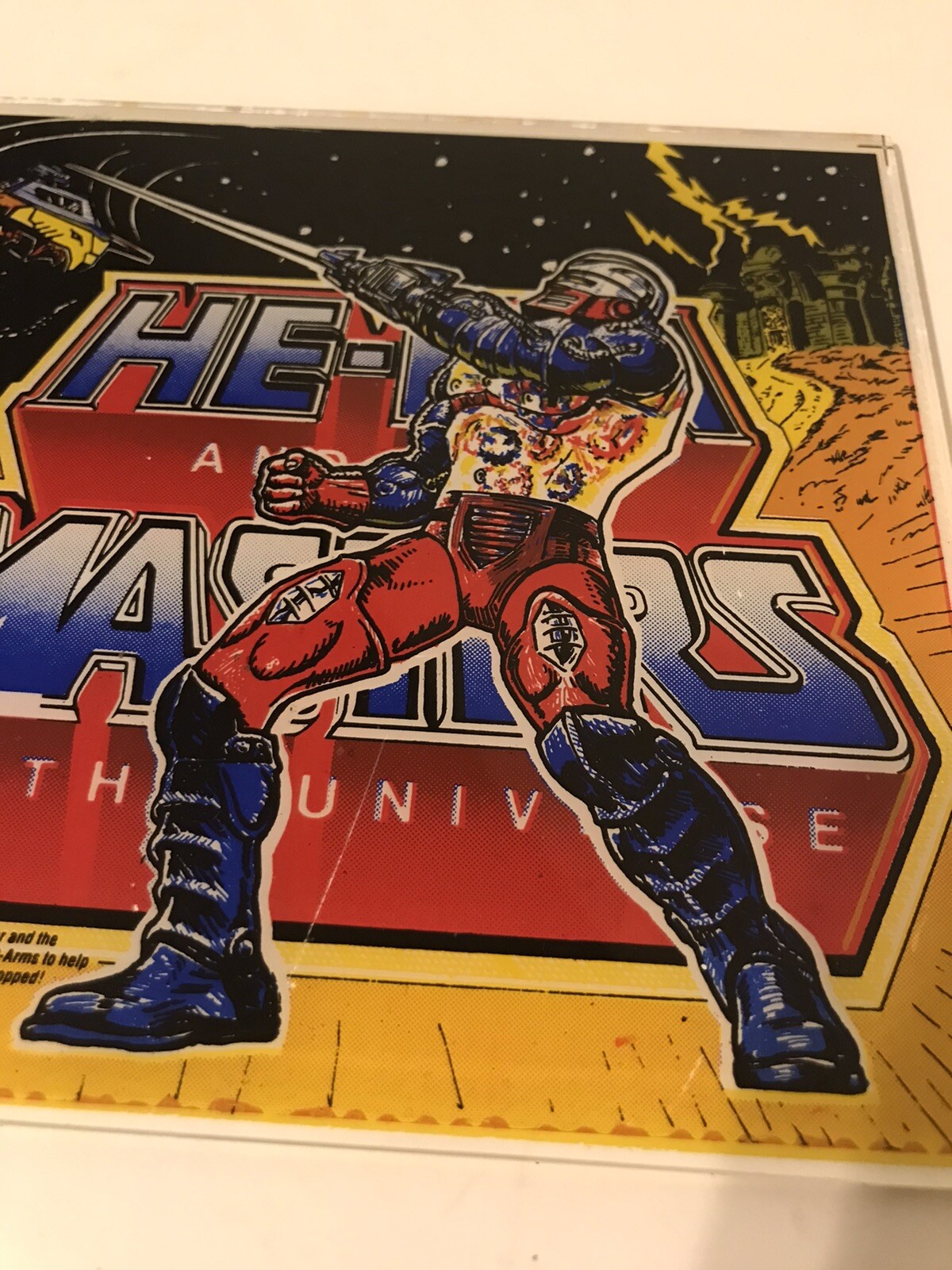 He-Man Roboto MOTU Carnival Fair Glass Mirror Prize Vintage 1980’s | eBay