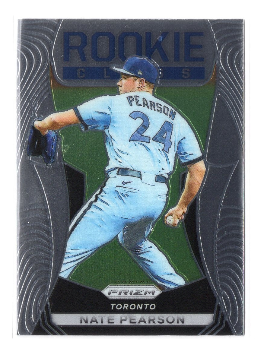 Baseball Card - 2021 Nate Pearson RC19 Base - Toronto Blue Jays Panini ...