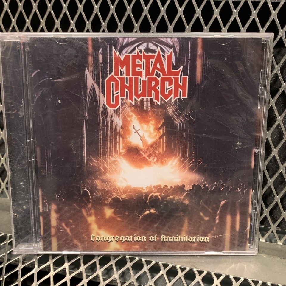 METAL CHURCH ~ Congregation Of Annihilation FACTORY SEALED CD 2023 ...