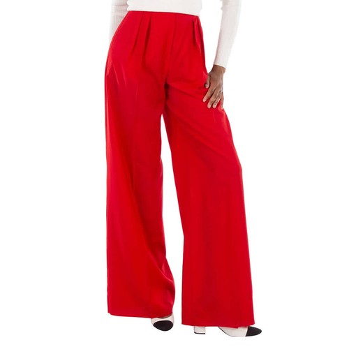 Max Mara Red Rimini Wool Trousers | eBay