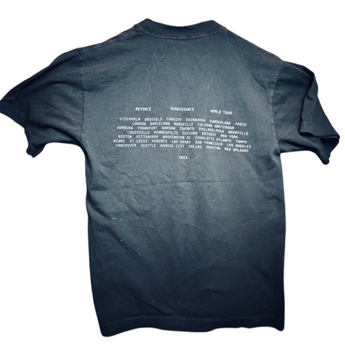 Beyoncé Official Renaissance World Tour Merch Disco Cowboy T-shirt ...