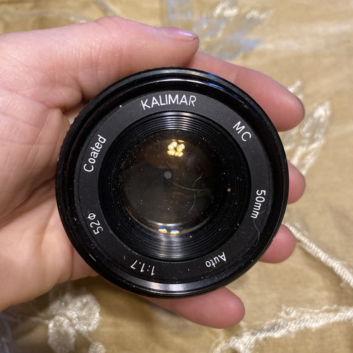 Kalimar MC 50mm Auto 1:17 Coated Camera Lens | eBay