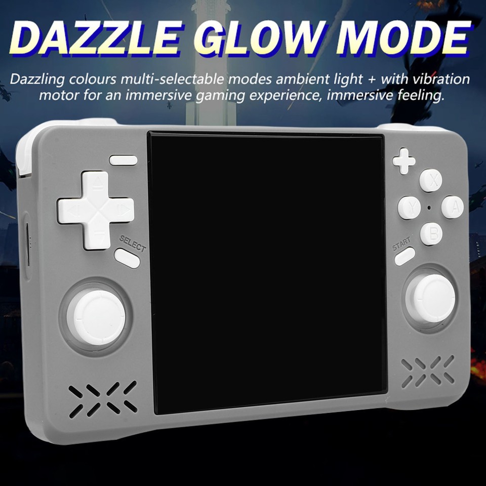 Retro Gaming Console Retro Game Console Battery Operated 4in Screen ...