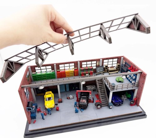 1:64 Scale American Garage 3D Printed Finished Model | eBay
