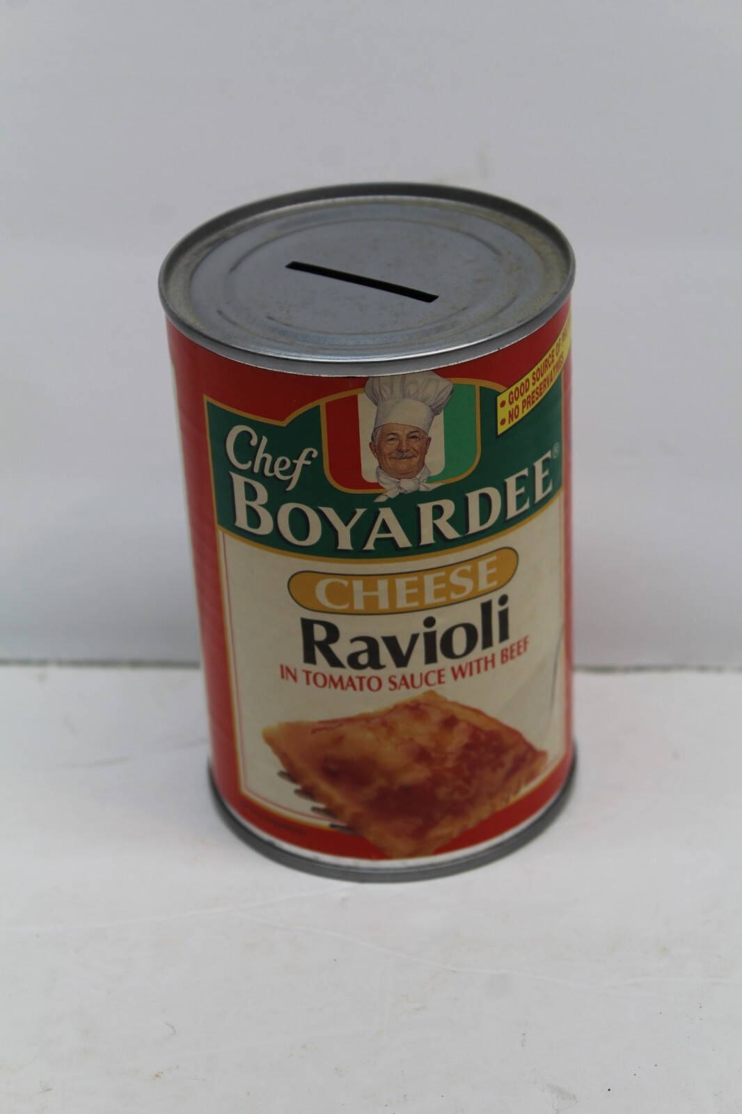 Vintage Chef Boyardee Cheese Ravioli Coin Bank | eBay