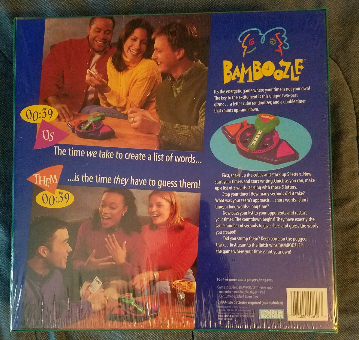 Bamboozle 1997 board game brand new sealed Hasbro family party game | eBay