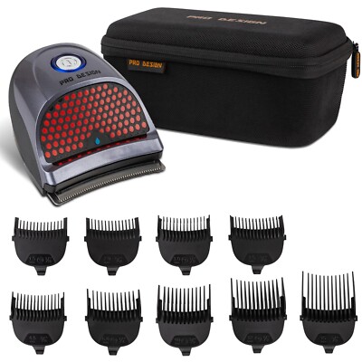 Pro Design Shortcut Hair Clippers and Beard Trimmer with 9 Guide Combs ...