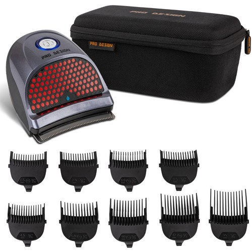 Pro Design Shortcut Hair Clippers and Beard Trimmer with 9 Guide Combs ...