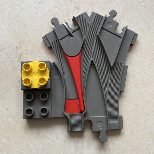 Lego Duplo 2736 Aiguillage Pour Train Gris Foncé - Dark Grey Track ...