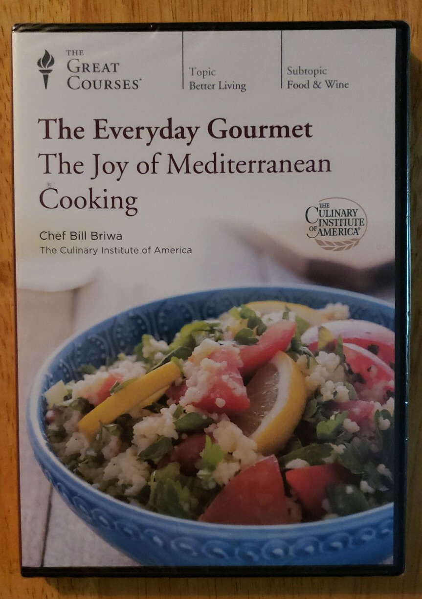 Great Courses Everyday Gourmet - The Joy Of Mediterranean Cooking(3 ...