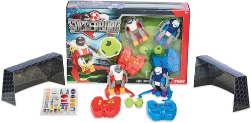 TOMY Soccerborg Radio Controlled RC Robot Football Game - Suitable From ...