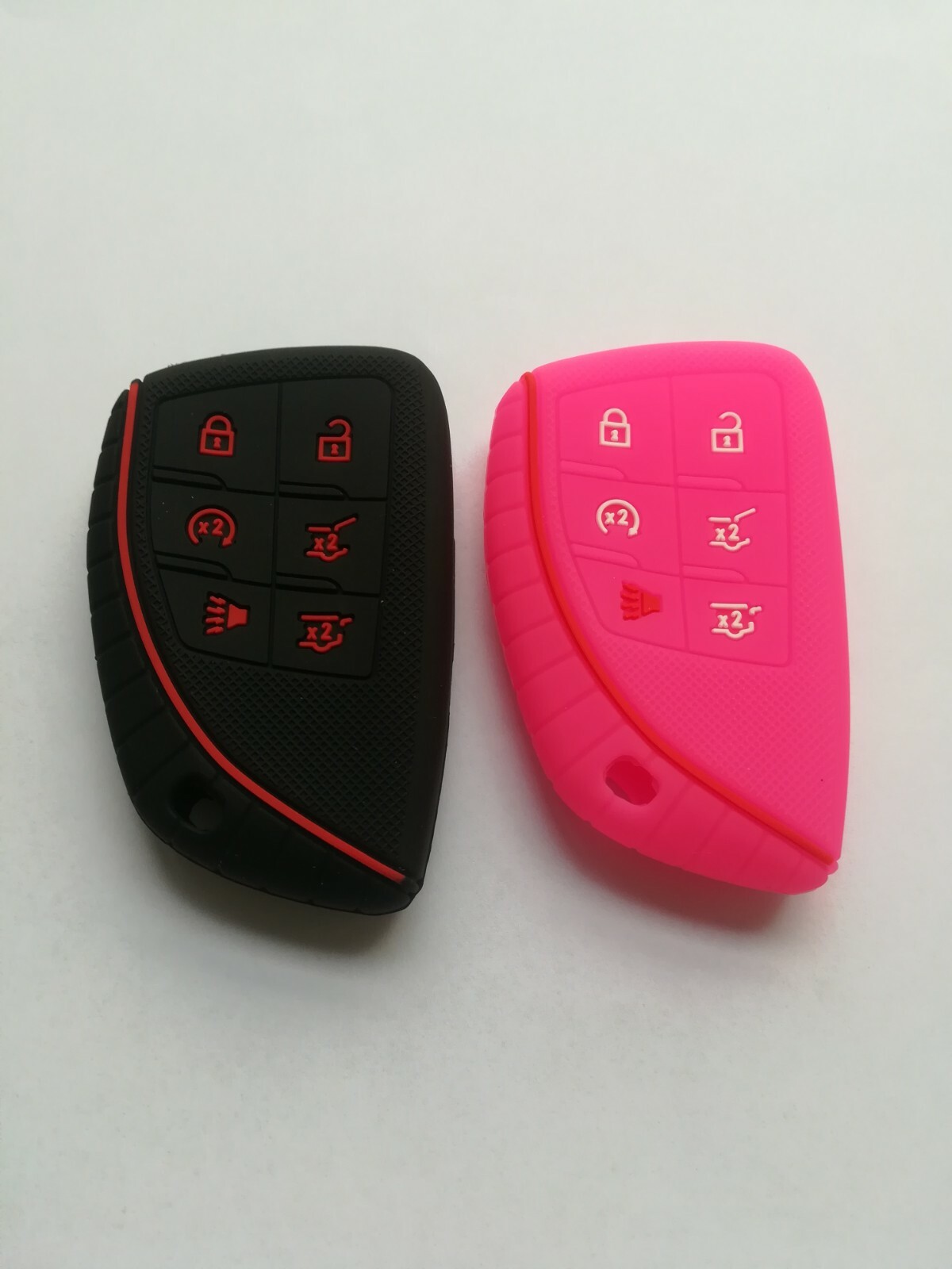 2pcs Key Cover for 2021 Chevrolet Suburban Tahoe 2021-2022 GMC Yukon ...