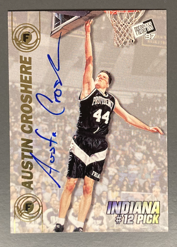 AUSTIN CROSHERE 1997 Press Pass Double Threat Autograph - 12A | eBay
