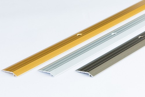 ALUMINIUM DOOR THRESHOLD RAMP ANODISED FLOOR BAR EDGE TRIM 1 METRE/ 39. ...