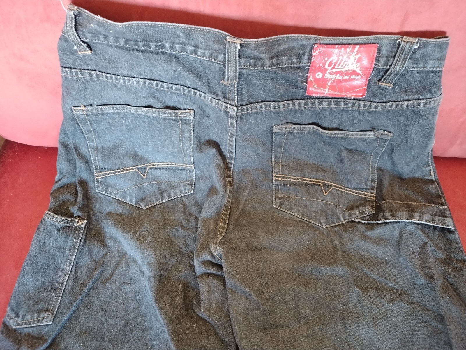 G Unit Men's Shorts Official Size and Weight 38, Baggy Denim Jean Hip ...