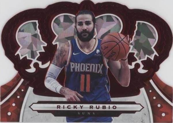 2019-20 Panini Crown Royale - Crystal Red #66 Ricky Rubio /49 for sale ...