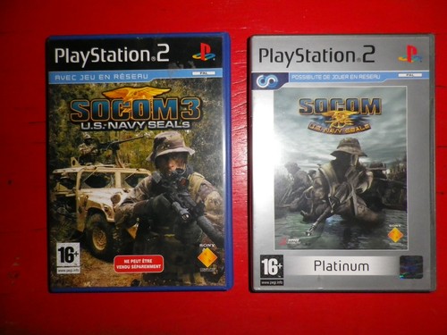 2 jeux Ps2 Socom 1 et 3 | eBay