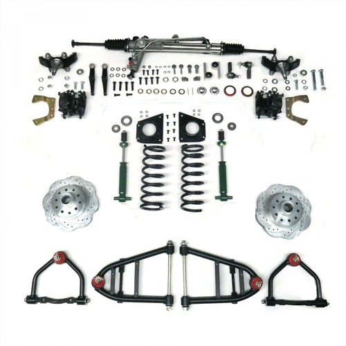 1959-74 Galaxie Mustang II IFS Power Steering Kit Stock Spindle - NO ...