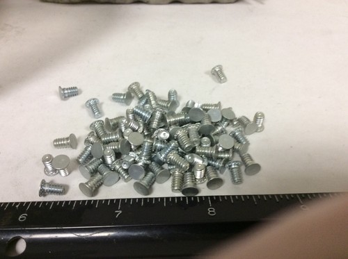Qty (1000) PEM FH-632-10ZI Threaded Clinch Studs, 6-32 Threads, .625 ...