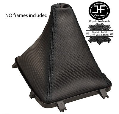 BLACK STITCH CARBON VINYL GEAR BOOT FITS HOLDEN VY VZ COMMODORE 5 & 6 ...