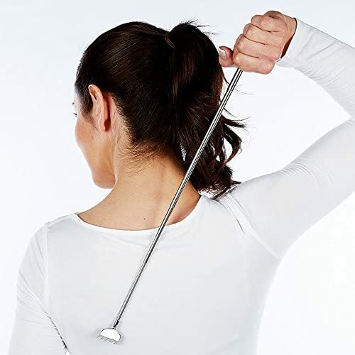 Metal Stainless Steel Back Scratcher Telescopic Extendable Claw ...