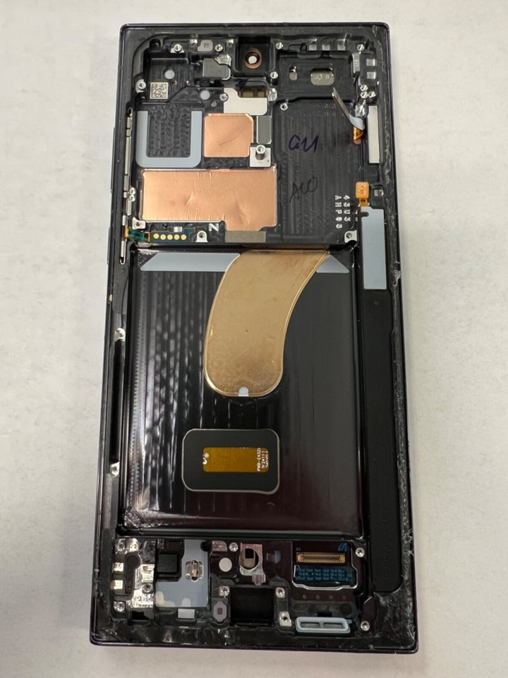 Original Samsung S23 Ultra OLED Screen Cracked Glass Good OLED & Touch ...