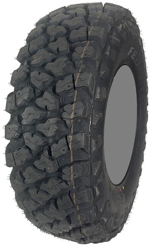Kit 4 Federal Xplora U/T Tires 28x10-14 on MSA M41 Boxer Gloss Black ...