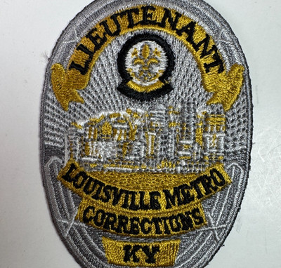 Louisville Metro Corrections Lieutenant Kentucky Jail Prison DOC 3 ...
