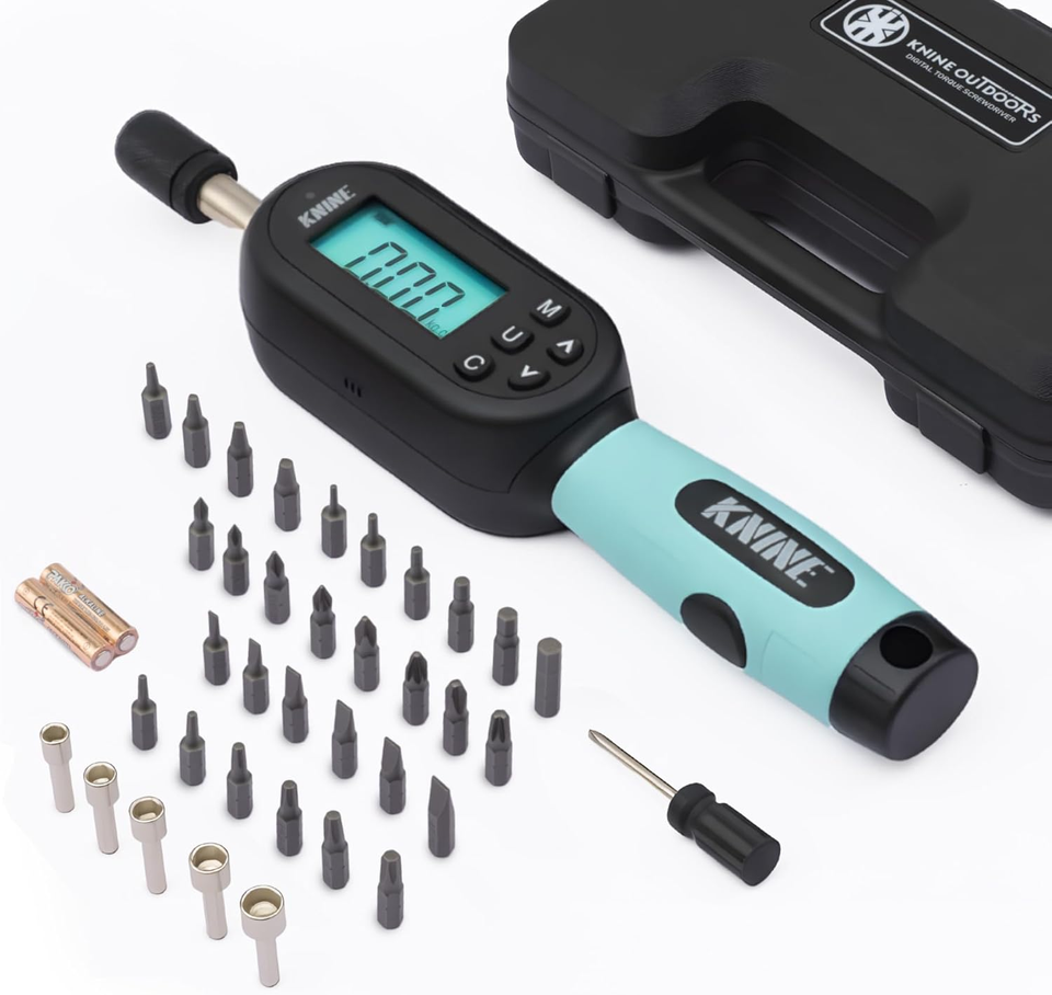 1/4 inch Digital Torque Screwdriver Wrench Driver Set, Inch Pounds lbs ...