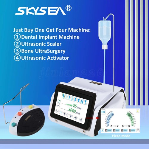 Dental Ultrasonic Bone Surgery System + Brushless Implant Motor Scaler ...