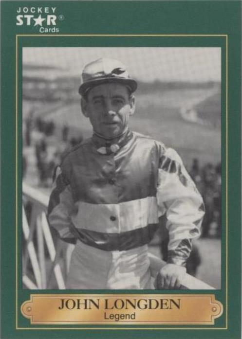 1991 Horse Star Jockey Star Cards - Johnny Longden #16 for sale online ...