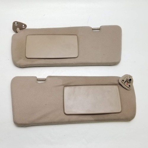 1997-2001 Toyota Camry Tan Sun Visor Sunvisor SET PAIR 97 98 99 00 01 Left Right | eBay