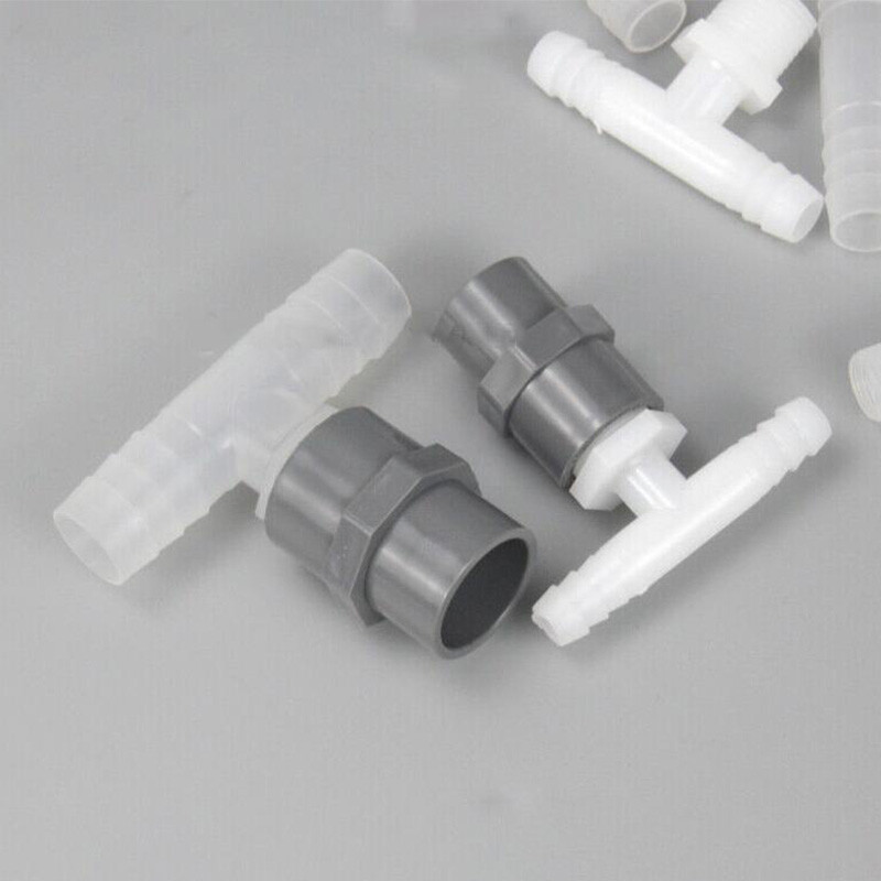 Plastic Hose Joiner Tee-Plastic T-Piece 1/2" Male Thread Reducer ...