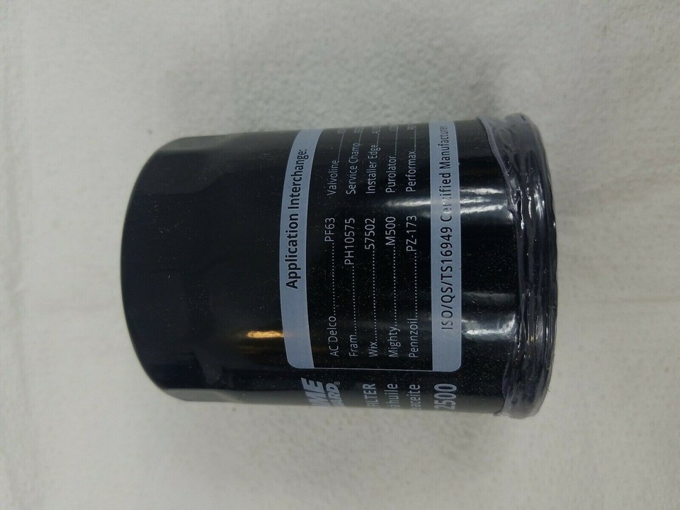 Engine Oil Filter-VIN: S Prime Guard POF2500 - LOT OF 2 | eBay