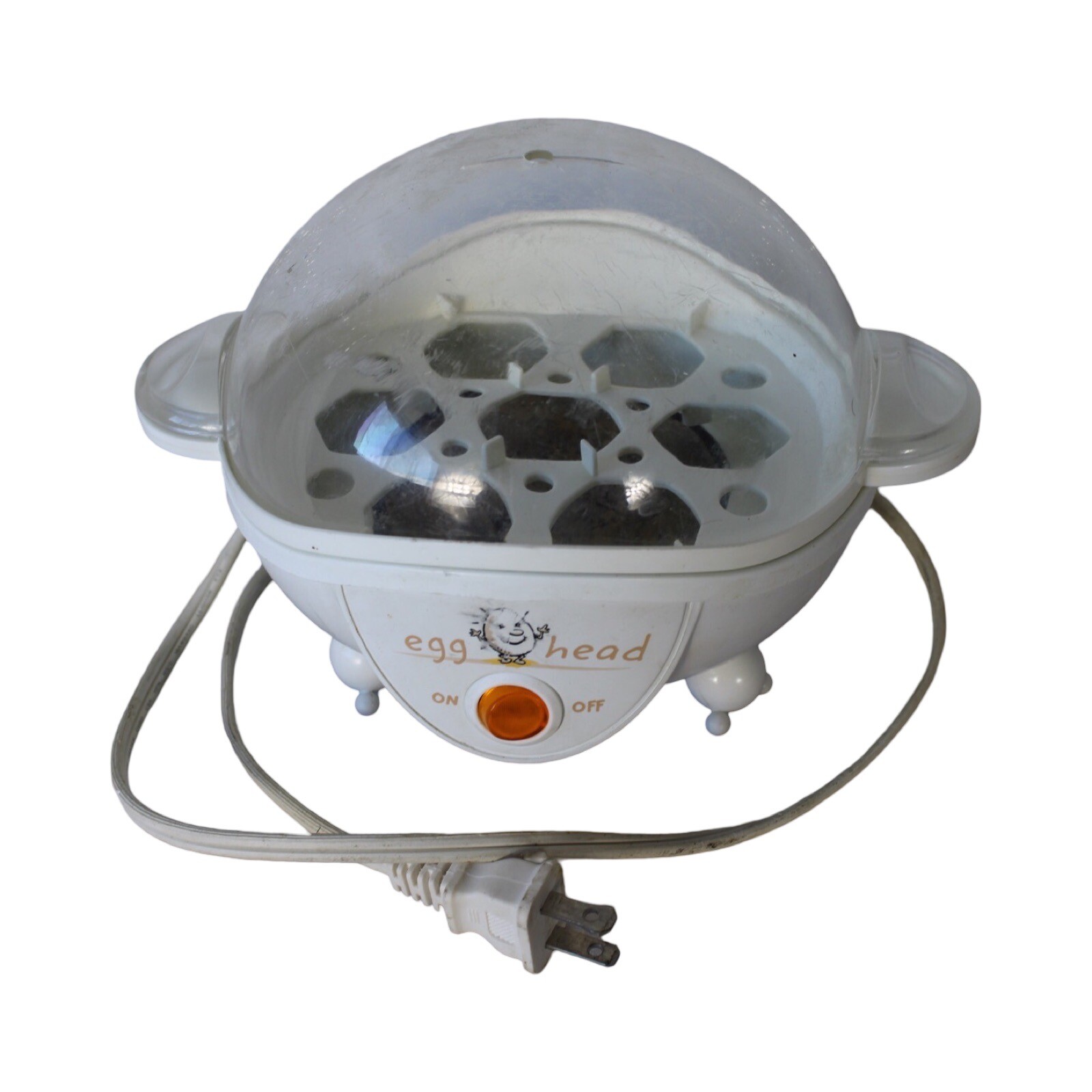 Toastmaster Egg Head Cooker Poaching Tray Cooks 1-7 Eggs Capacity Model ...