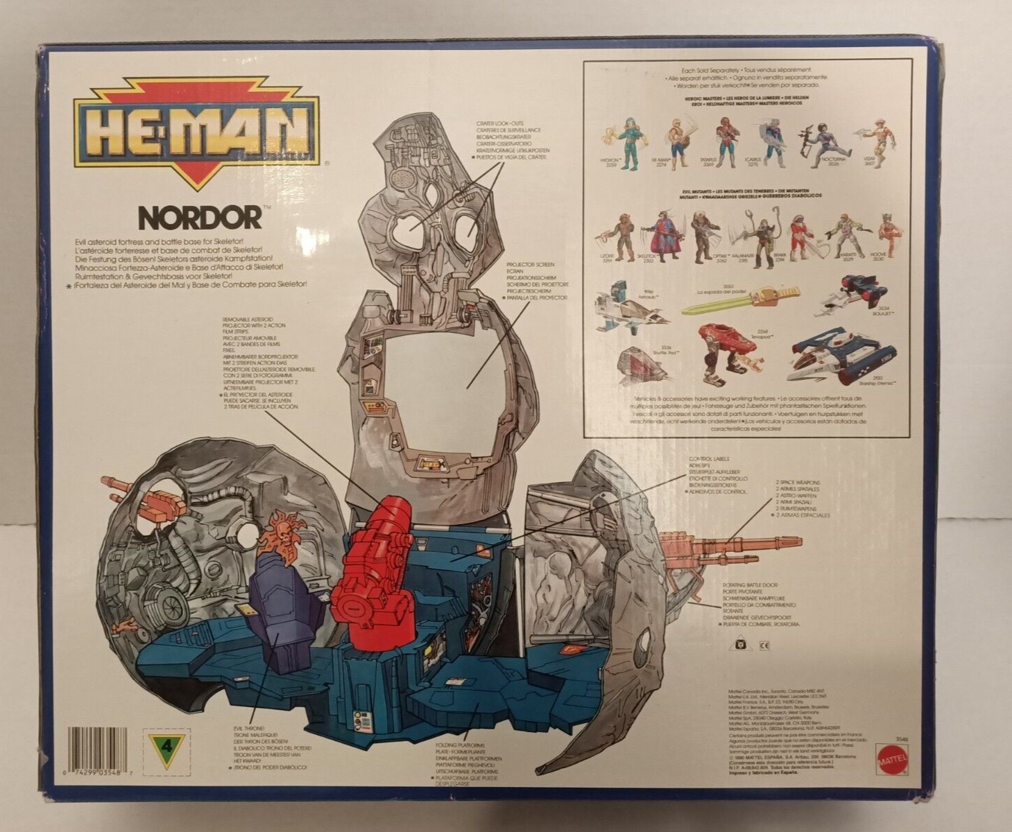 Nordor - 1990 Playset - He-Man, Masters of the Universe, Mattel MOTU | eBay