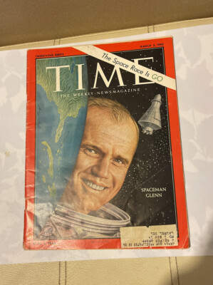 Time magazine. March 2, 1962! The Space Race is Go! | eBay