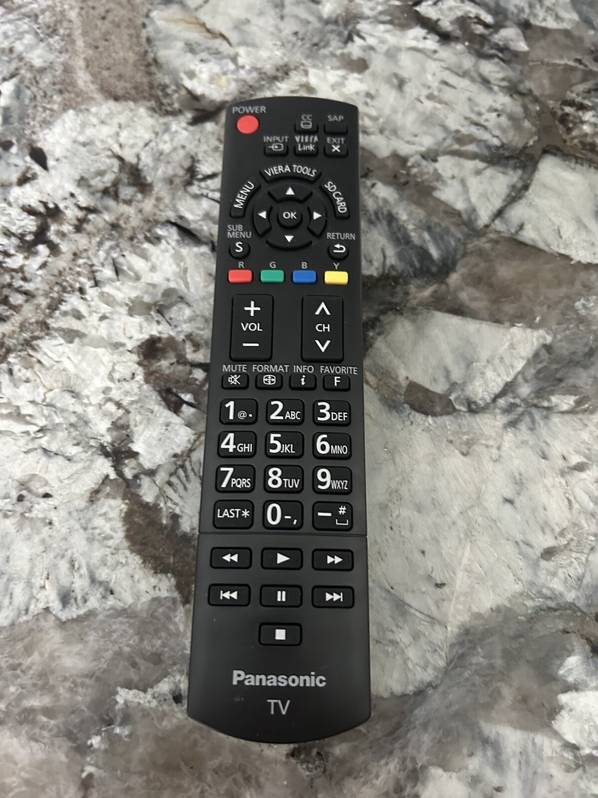 Panasonic TV N2QAYB000704 Remote TC-32LX24 TC-42LS24 TC-42LD24 Great ...