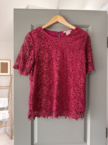 Philosophy Pink Women’s Blouse / Top Size L | eBay