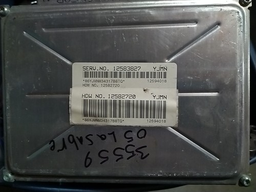 12583827 (YJMN)| GM OEM ENGINE CONTROL MODULE UNIT ECU ECM PCM | eBay