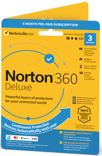 NORTON 360 Deluxe 5 Geräte ABO inkl. 50 GB Key-Code per Mail | eBay