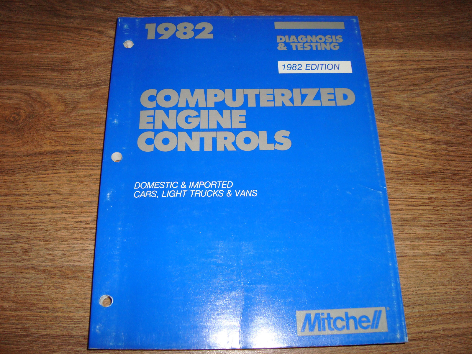 Mitchell 1982 Edition Computerized Engine Controls Diagnosis & Testing ...