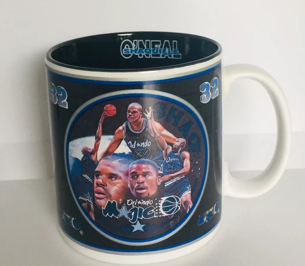 Shaquille ONeil Rookie Of The Year 1993 Coffee Cup Mug Orlando Magic ...