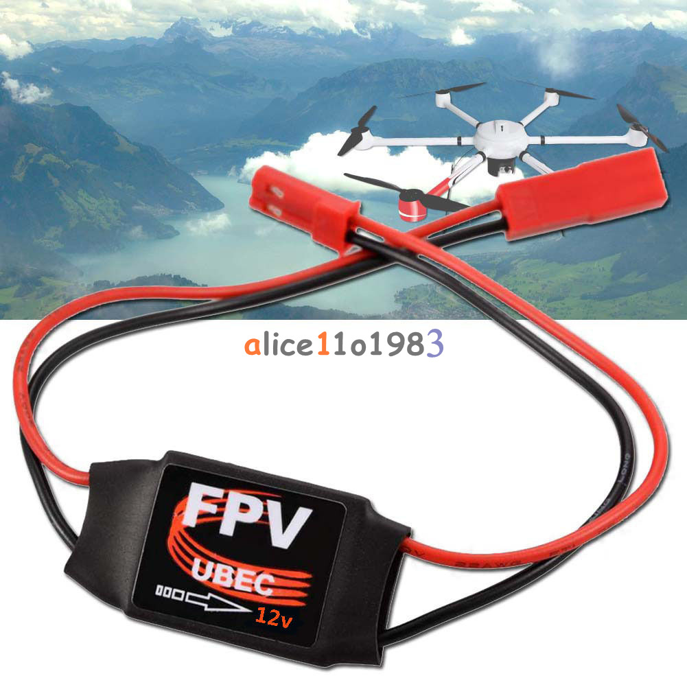 UBEC 12V 3A FPV Mini BEC 4-6s Lipo VTX DC-DC Converter Step Down Module ...