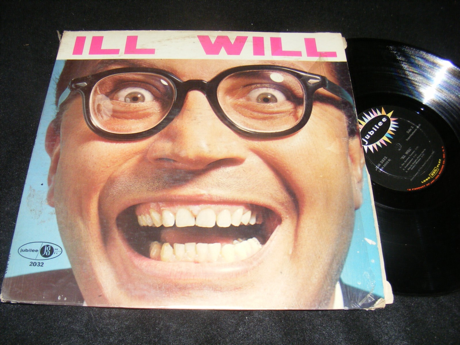 Strange 50s SICK Beatnik Comedy LP ILL WILL 1960 Will Jordon HUGH ...