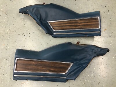 1971 - 1973 Buick Riviera Boat Tail Rear Interior Filler Panels Donk ...