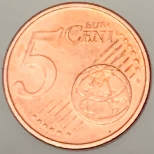 5 Cent Euro Coins Germany Deutschland 2002 Mintmark "F" | eBay