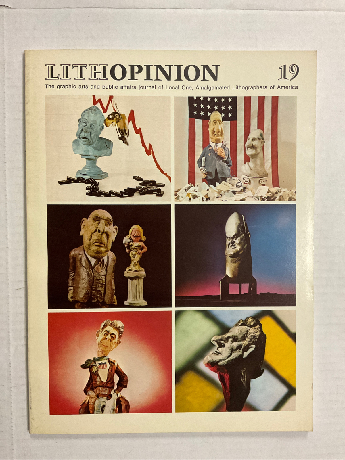 Lithopinion 19 Graphic Art Journal Local One Amalgamated Lithographers ...